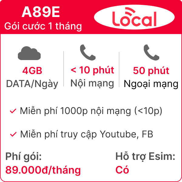 So sánh Sim 4G Local A89E 4GB/Ngày và Sim 4G Wintel WIN89