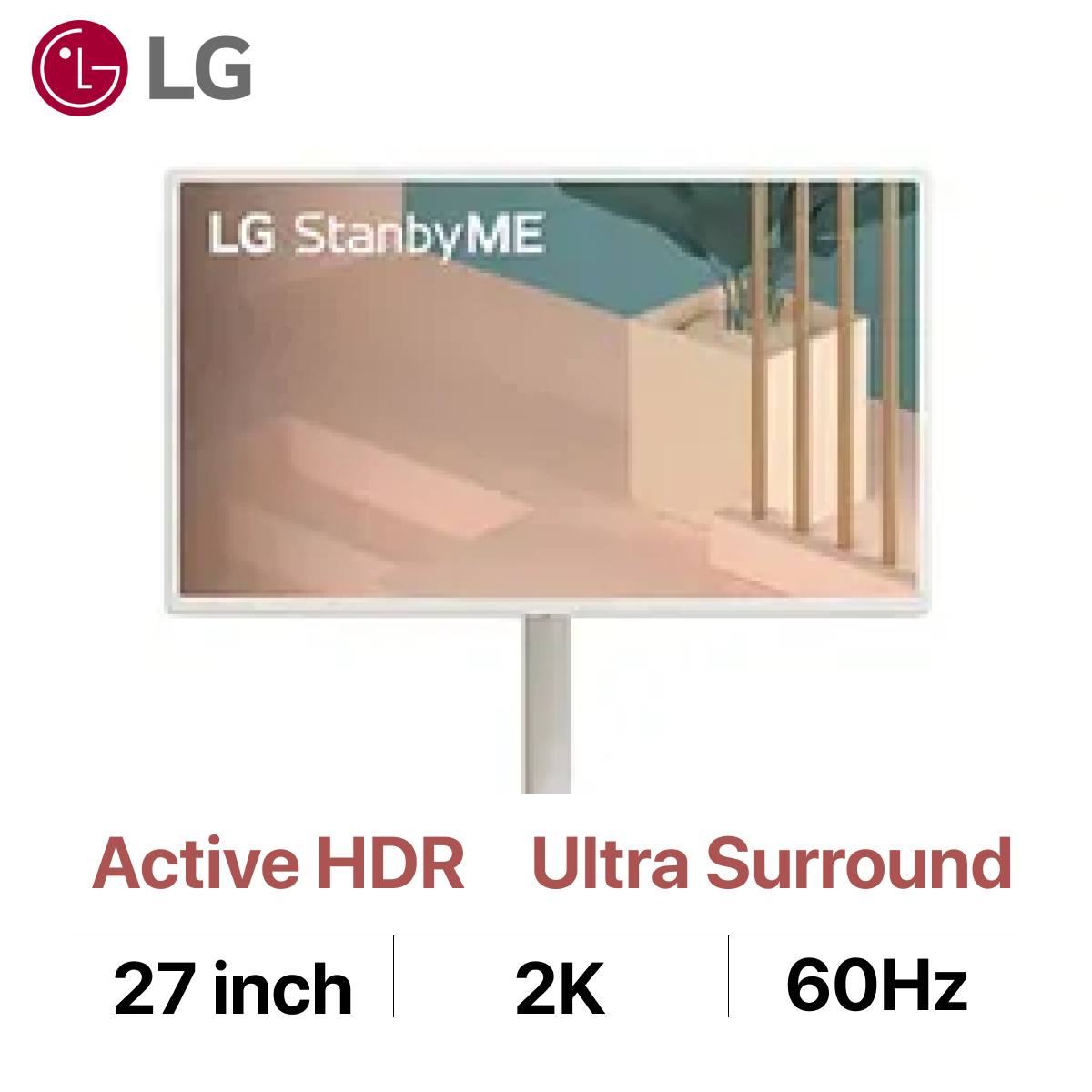 So sánh Smart Tivi di động LG Stanby Me 27inch và Smart Tivi Samsung Crystal UHD 50 inch 50BU8000