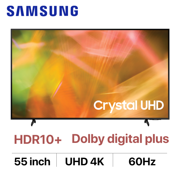 So sánh Smart Tivi Samsung Crystal UHD 4K 55 inch UA55AU8000 và Smart Tivi Samsung QLED 55 inch ...