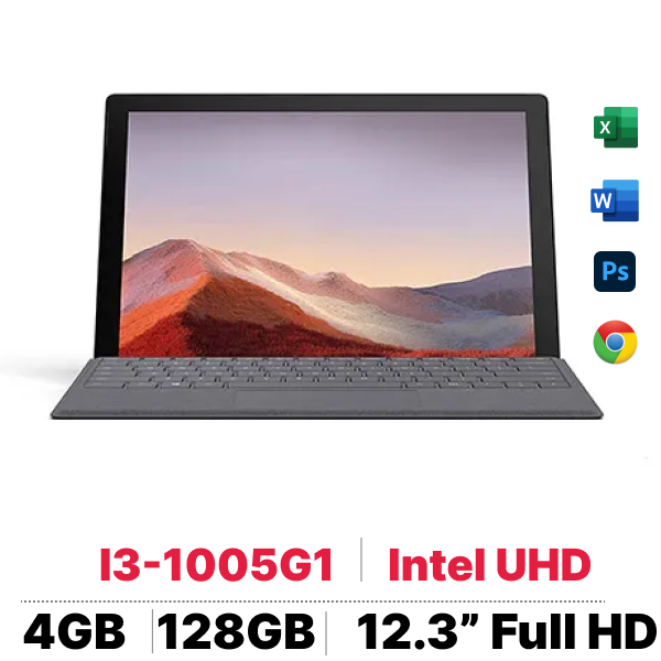 So sánh Surface Pro 7 Core i3 / 4GB / 128GB Chính Hãng - Cũ Đẹp và ...