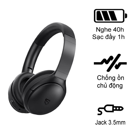Tai nghe chụp tai Soundpeats A6 | Giá rẻ, ưu đãi tốt