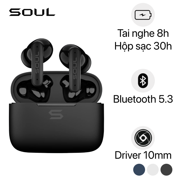 So sánh Tai nghe Bluetooth True Wireless Soul S-LIVE 30