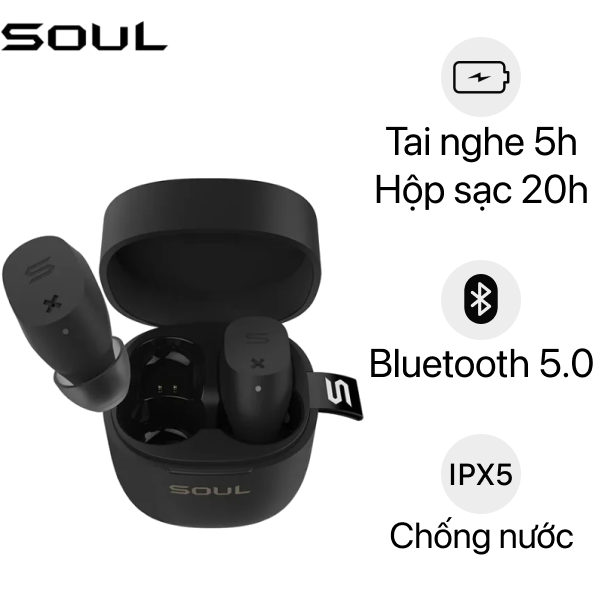 So sánh Tai nghe Bluetooth True Wireless Soul ST-XX