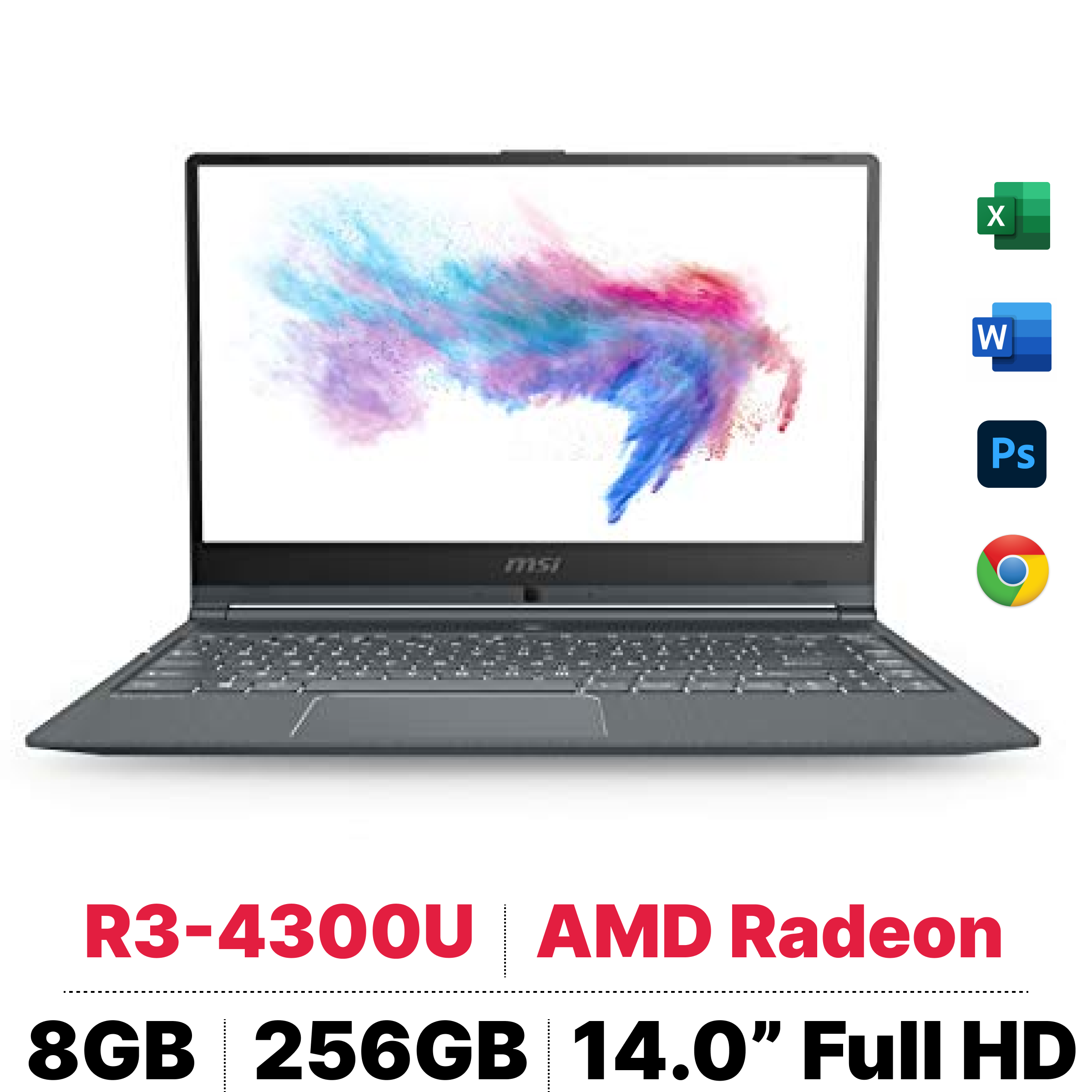So sánh Laptop MSI Modern 14 B4MW