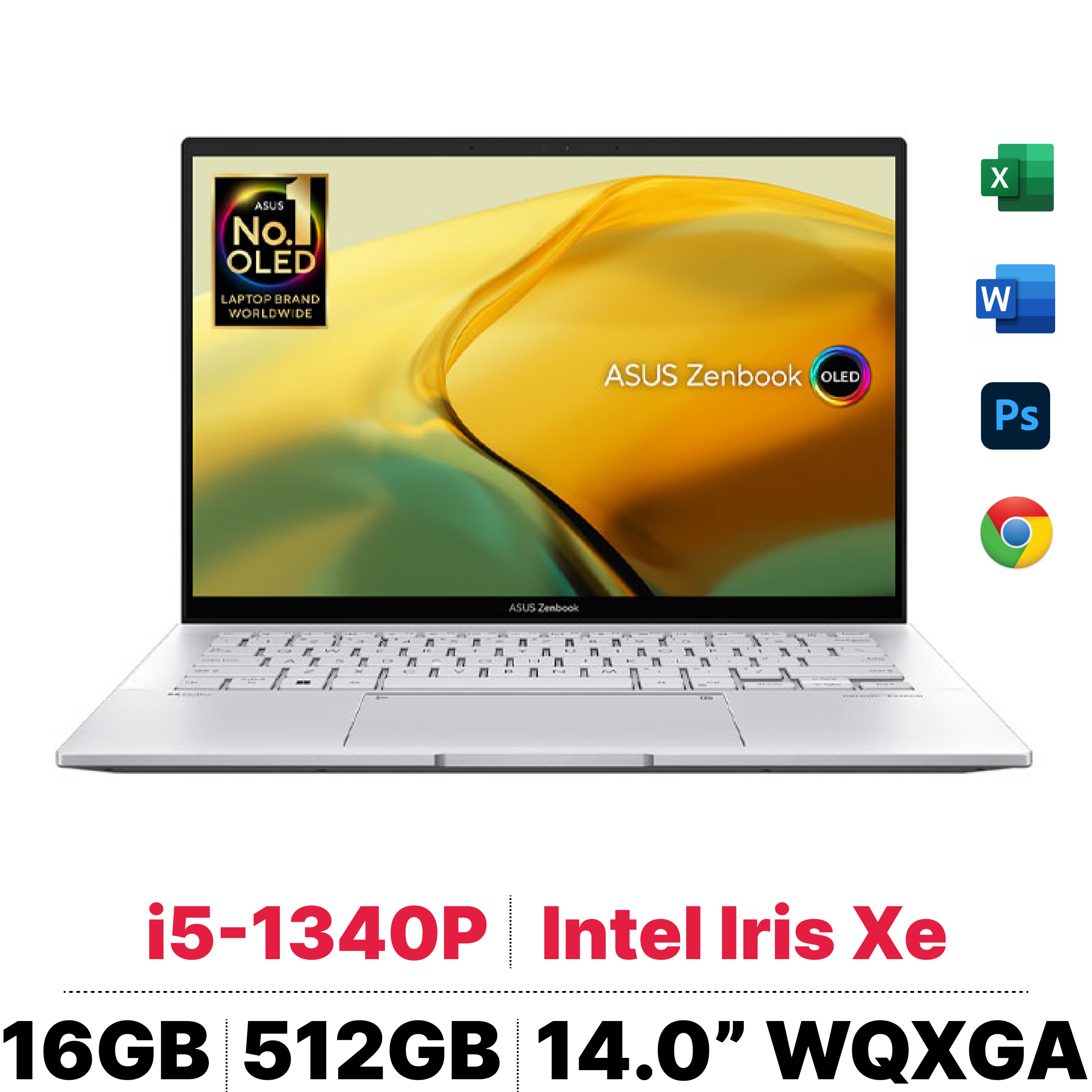 So sánh Laptop ASUS ZenBook 14 OLED UX3402VA-KM203W và Laptop Asus ...