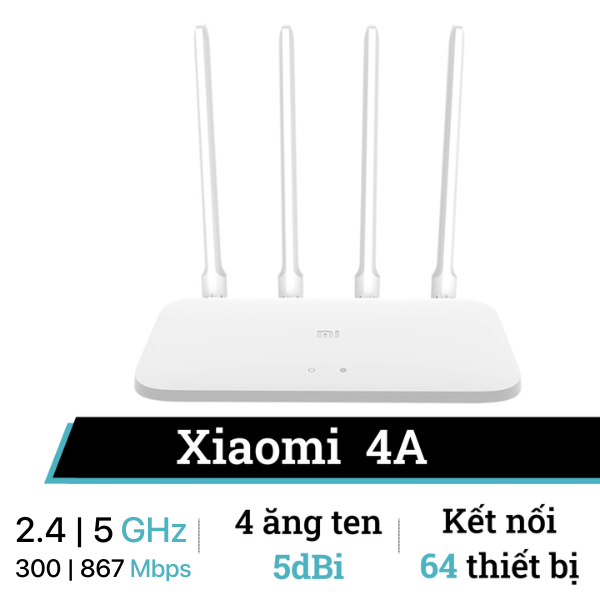 So sánh Router Wifi Mi AC1200 băng tần kép 4A và Router Wifi Mercusys ...