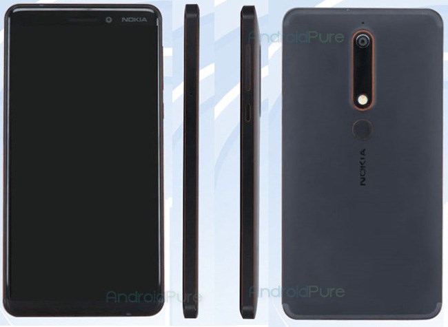 Nokia 6 (2018): Snapdragon 630, RAM 4GB, ra mắt ngày 5/1