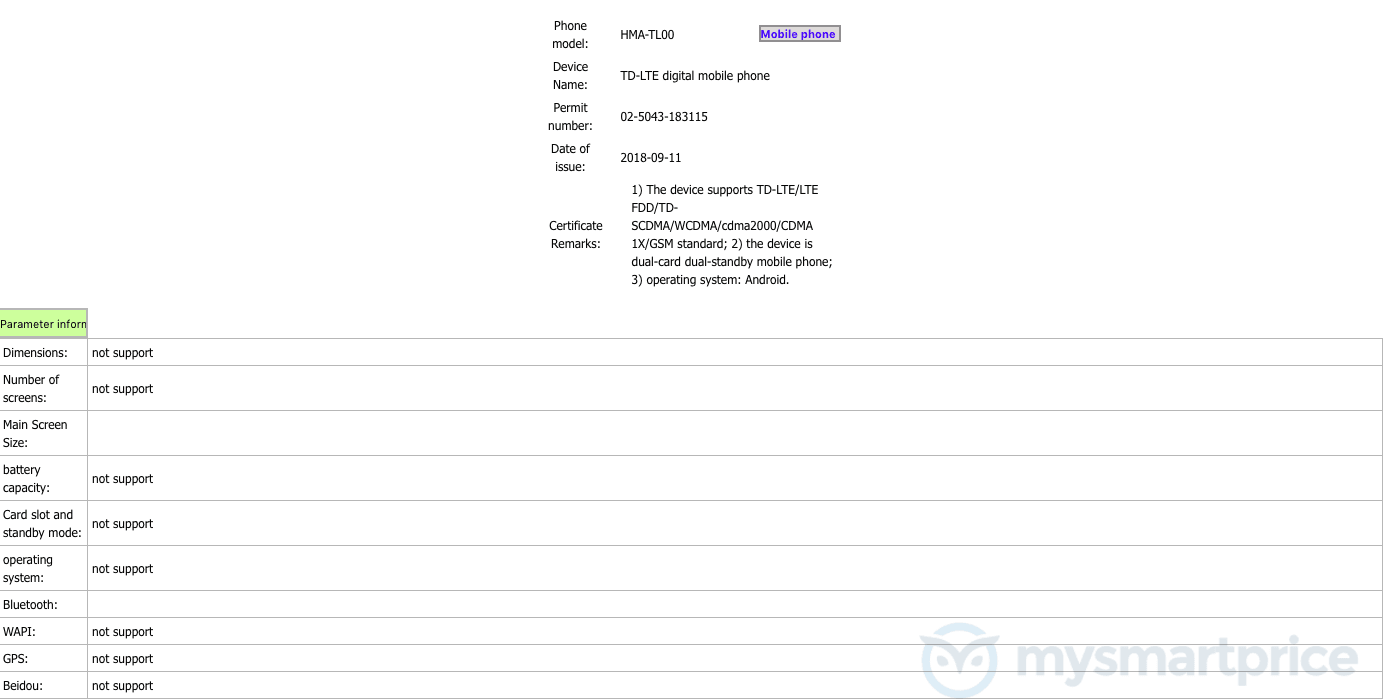 Huawei Mate 20, 20 Pro và Porsche Design được chứng nhận tại Trung Quốc ...