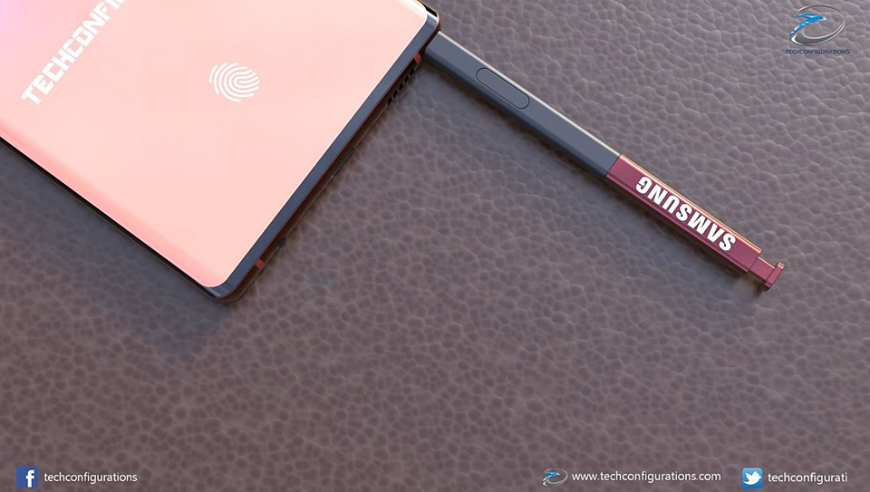 Samsung Galaxy Note 10 lại xuất hiện với vẻ đẹp hoàn hảo trong concept mới