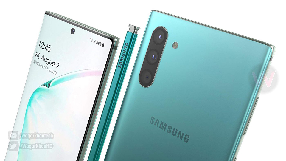 Mời chiêm ngưỡng thiết kế tuyệt đẹp của Galaxy Note 10 qua những hình ...
