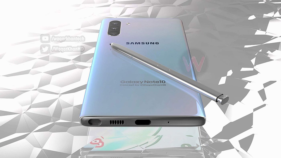 Mời chiêm ngưỡng thiết kế tuyệt đẹp của Galaxy Note 10 qua những hình ...