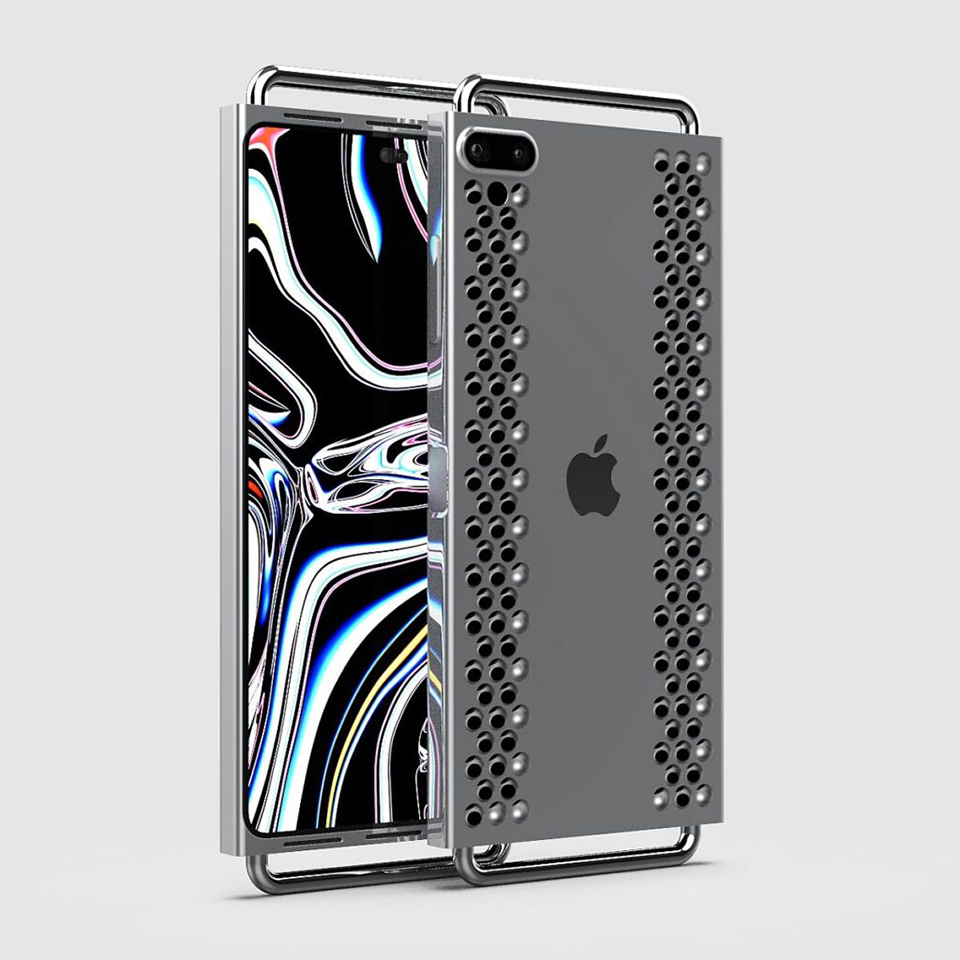 Xuất hiện concept iPhone 12 Pro XDR với thiết kế “nạo phô mai”, gắn ...