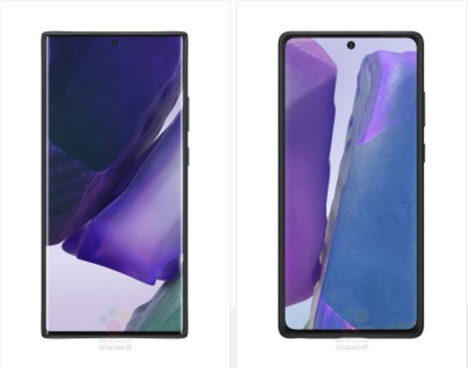 Đây là loạt ốp lưng chính thức của Galaxy Note 20 series