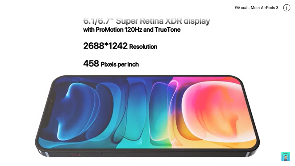 iPhone 13 Pro lộ diện tuyệt đẹp trong concept mới: Notch nhỏ gọn hơn ...