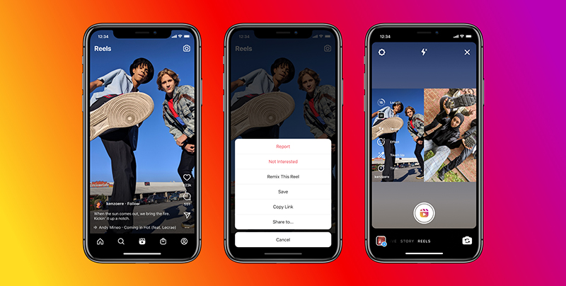 Trải nghiệm tính năng Reels mới cực hot trên Instagram