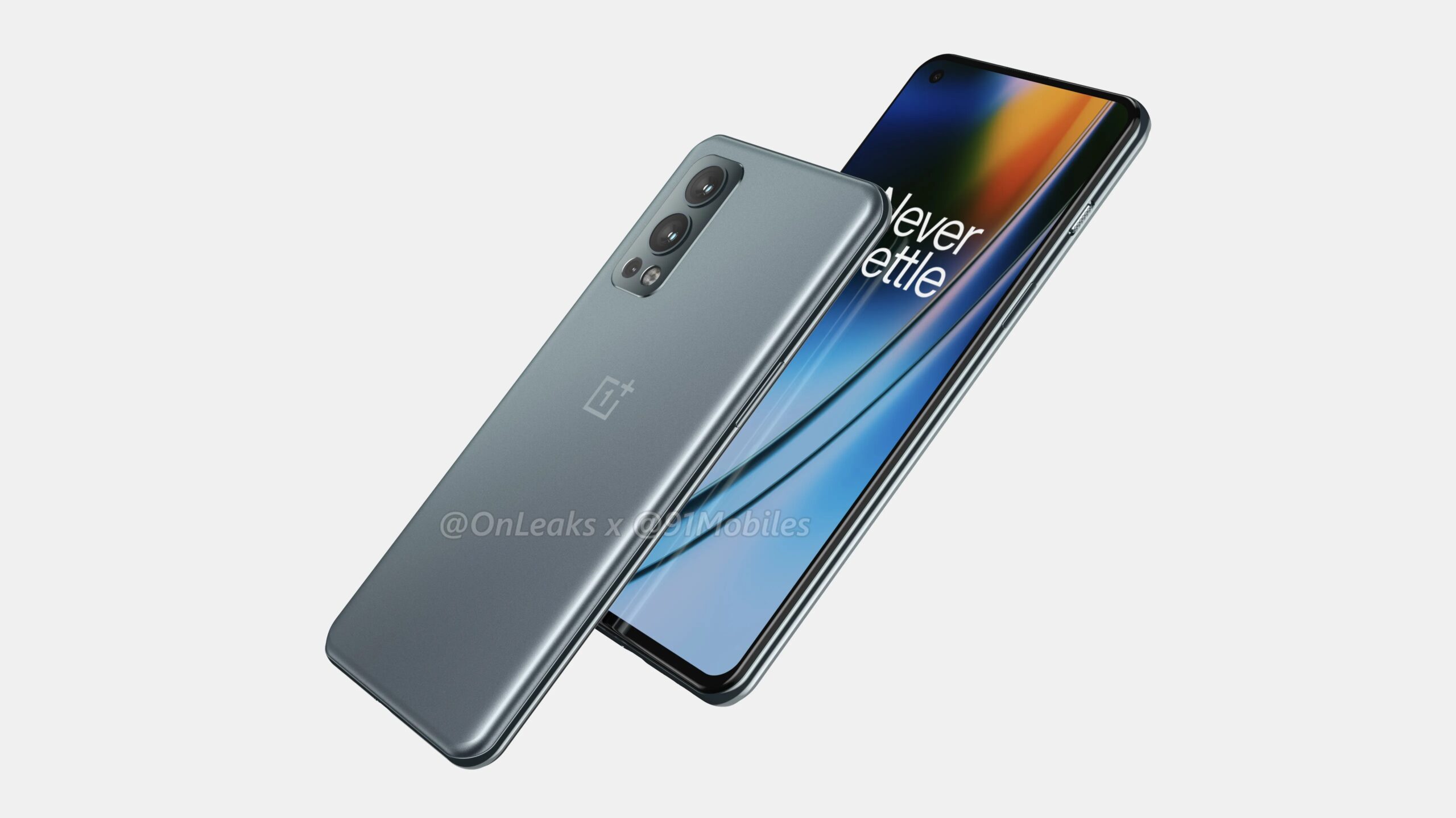 Rò rỉ hình ảnh render OnePlus Nord 2: Ba camera, màn hình đục lỗ, cảm ...