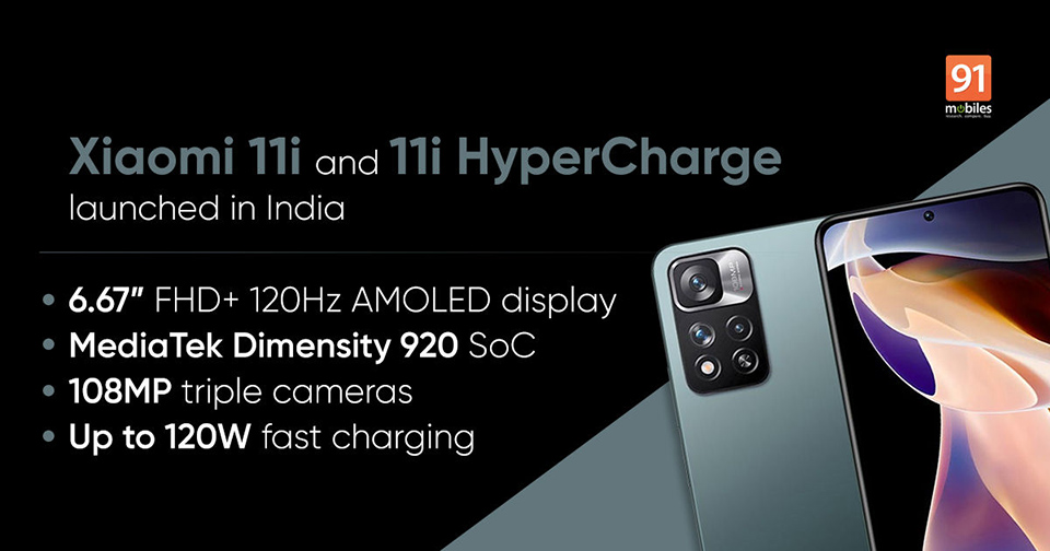 Xiaomi 11i và 11i HyperCharge ra mắt với sạc nhanh 120W siêu tốc, chip ...