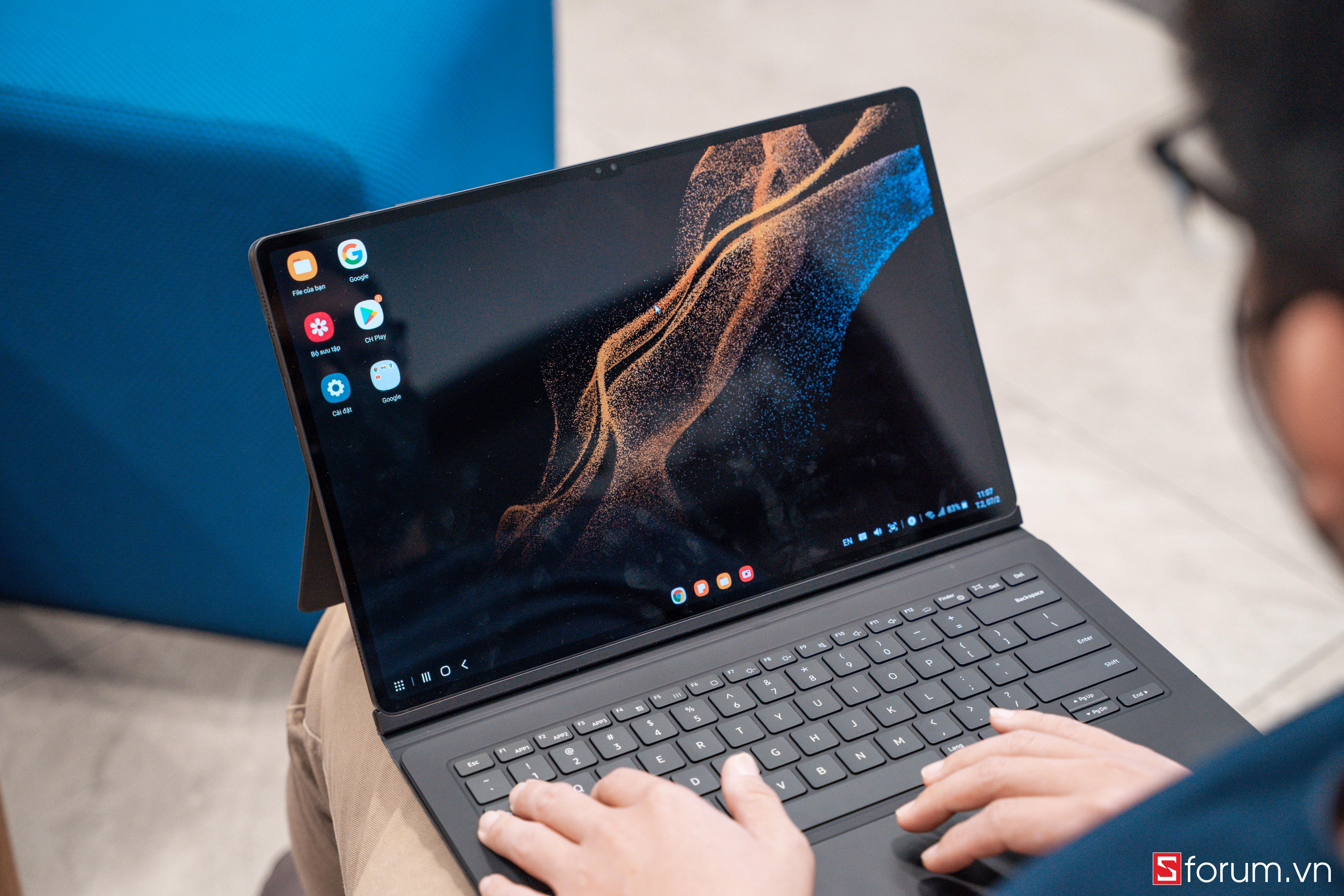 Đây là 5 “vũ khí” giúp Galaxy Tab S8 Ultra đánh bại iPad Pro M1 12.9 inch