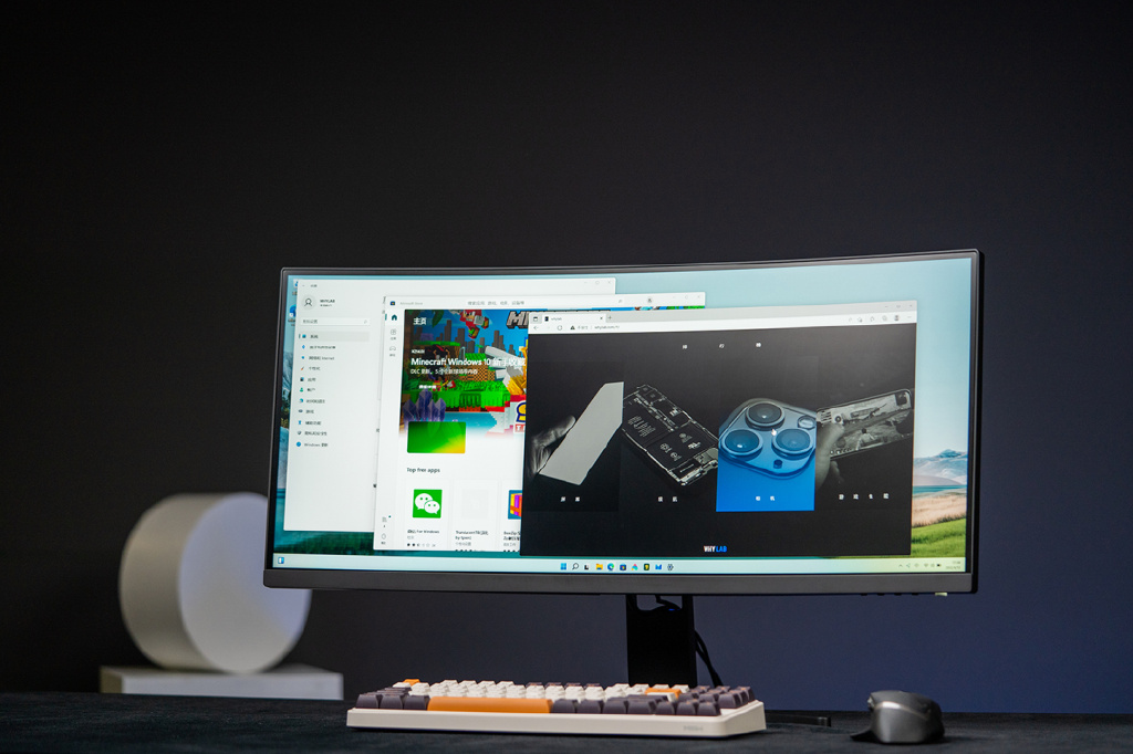 Cận cảnh màn hình Redmi Curved Monitor cho game thủ: Tỷ lệ 21:9, tần số ...