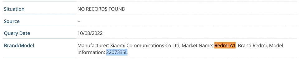 Redmi A1 giá rẻ đạt hàng loạt chứng nhận quan trọng, sắp sửa ra mắt?