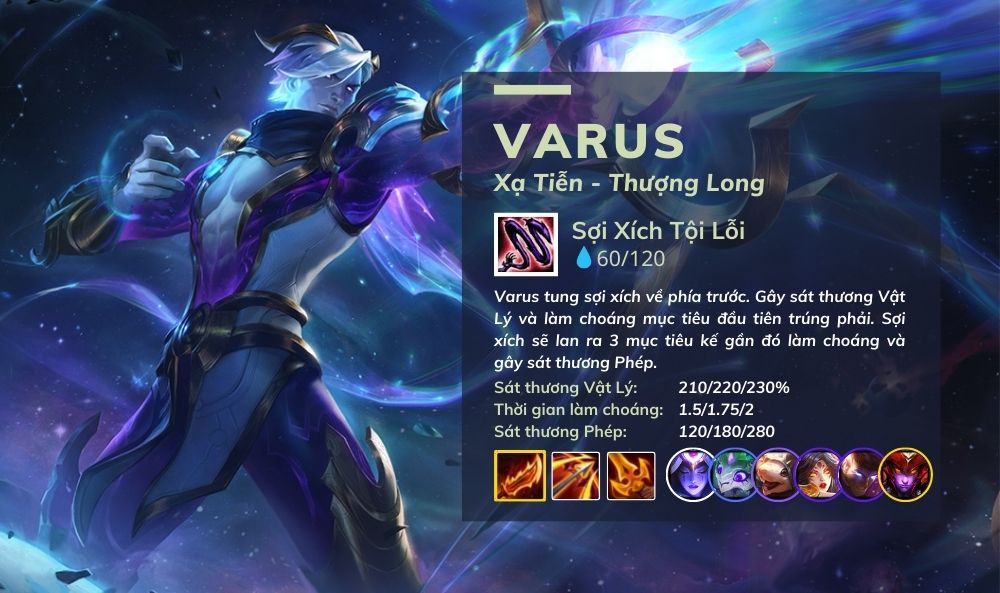 DTCL: Cùng Hậu Nghệ Varus bắn hạ lobby