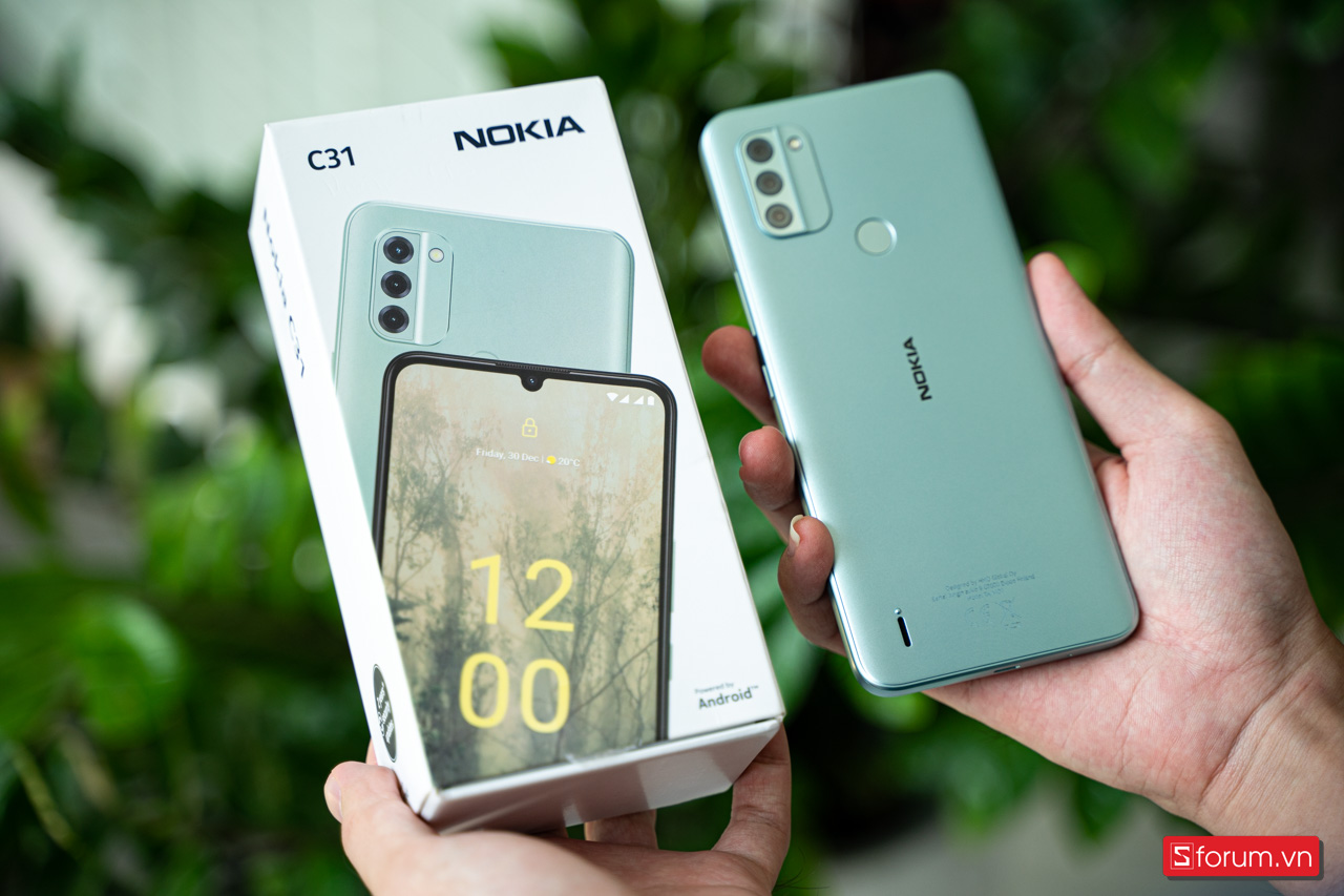 Mở bán Nokia C31: Thiết kế đẹp, màu sắc trẻ trung, pin khỏe, giá hấp ...