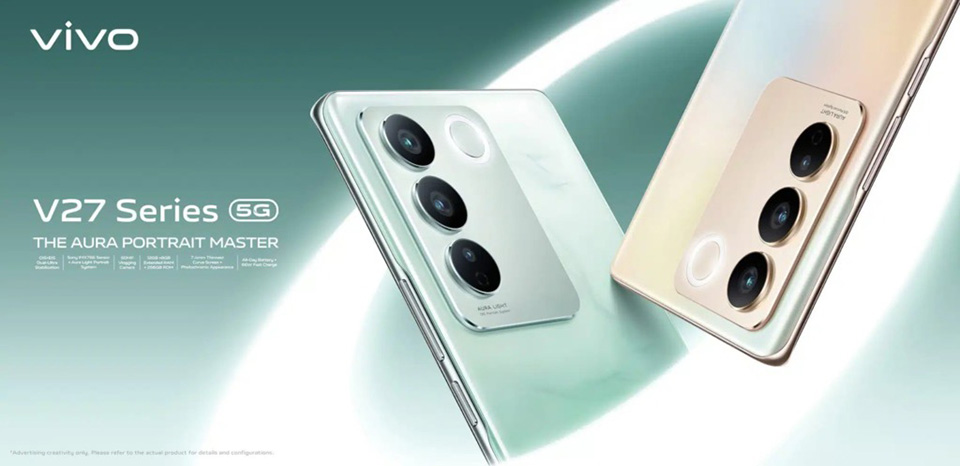 Vivo V27 series lộ thiết kế đẹp mắt trong teaser chính thức