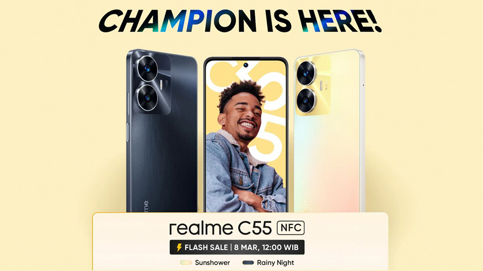 Realme C55 lộ teaser chính thức, xác nhận ra mắt ngày 7/3