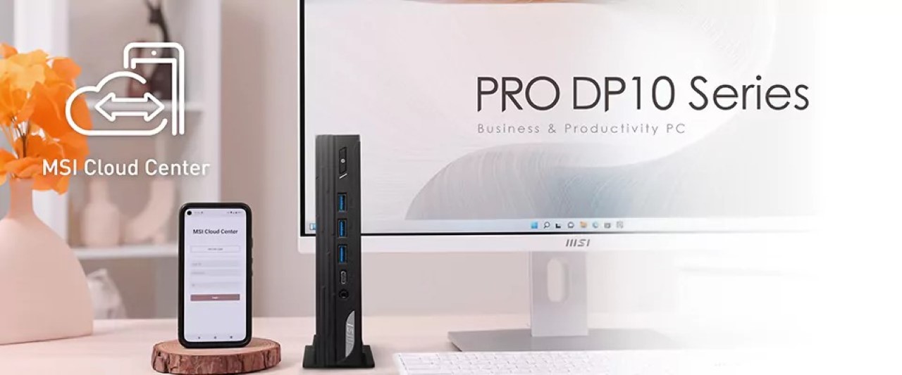 MSI trình làng miniPC PRO DP10 13M với cấu hình mạnh mẽ trong thân hình ...