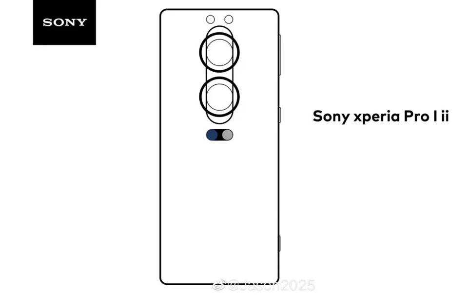 Sony Xperia Pro-I II lộ ảnh render với màn hình tràn viền cực đẹp, hai ...