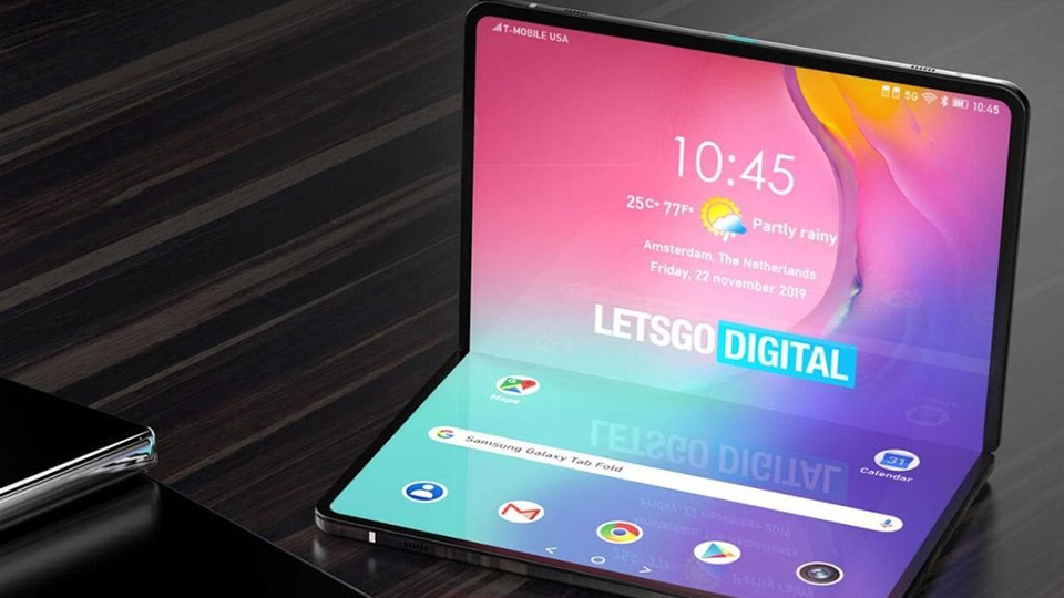 Samsung đang phát triển tablet và laptop màn hình gập